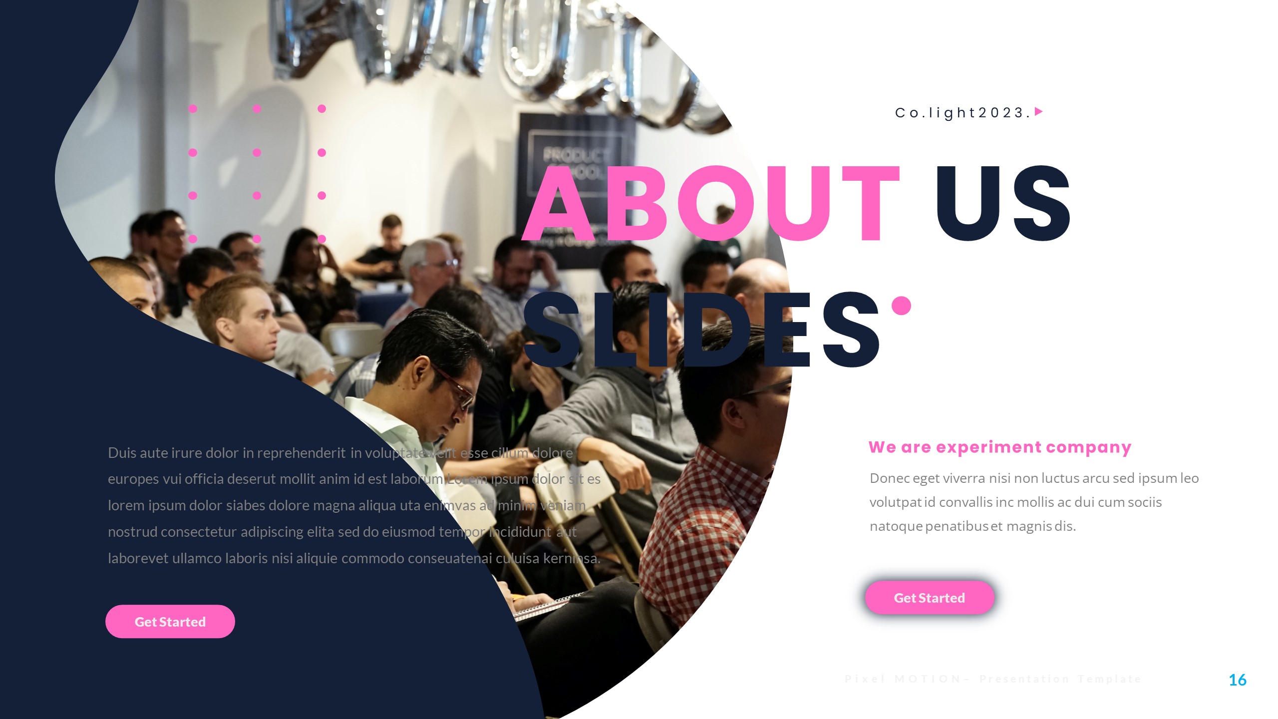 Pixel Motion Slides - Powerpoint Template Business Plan, Presentation ...