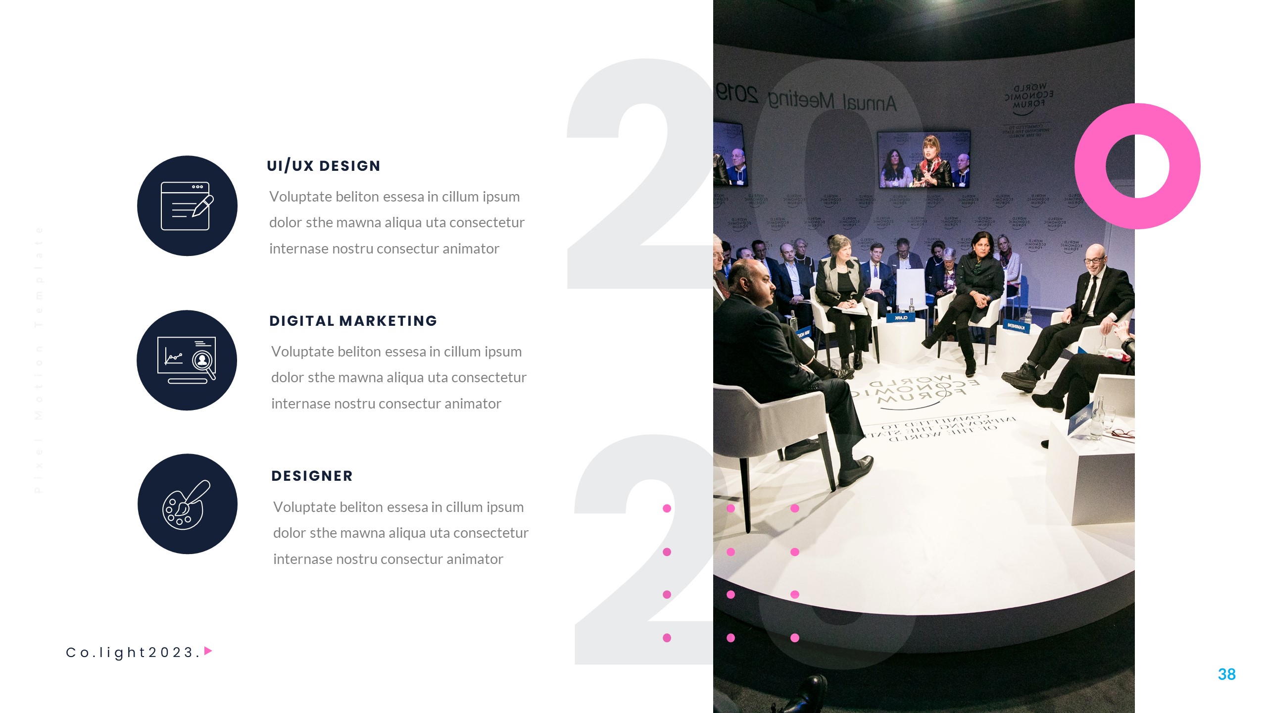 Pixel Motion Slides - Powerpoint Template Business Plan, Presentation ...