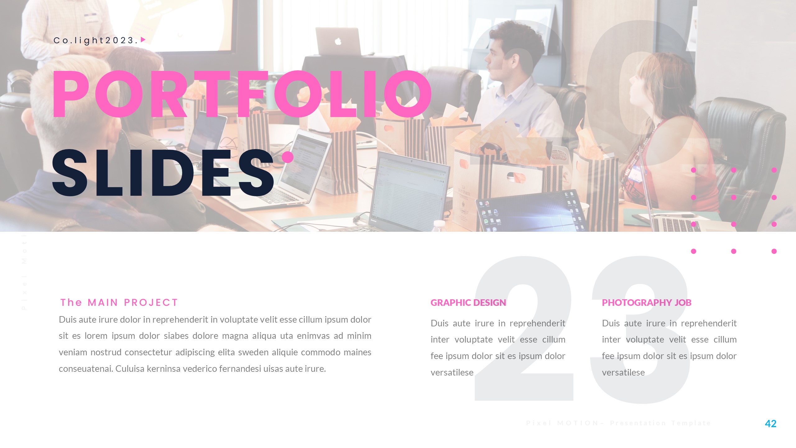 Pixel Motion Slides - Powerpoint Template Business Plan, Presentation ...