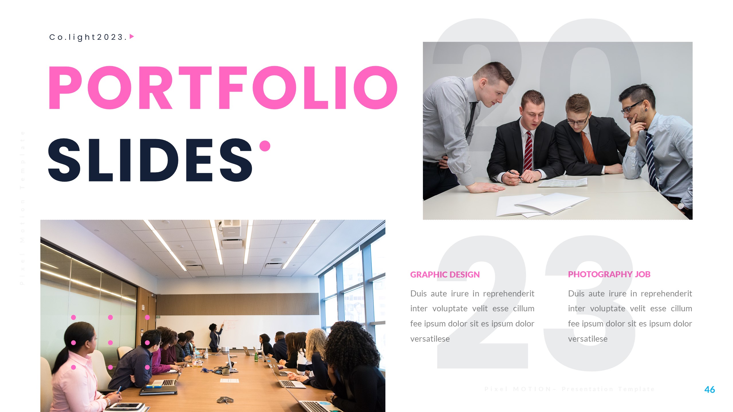 Pixel Motion Slides - Powerpoint Template Business Plan, Presentation ...