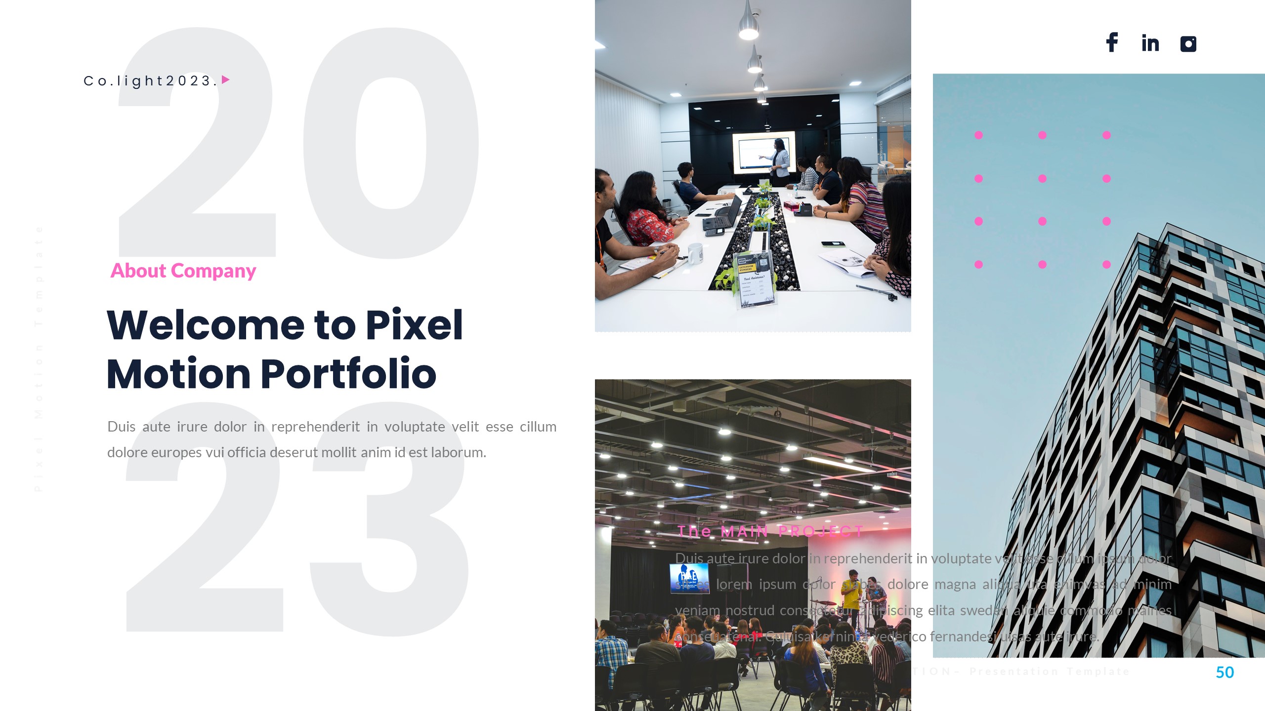 Pixel Motion Slides - Powerpoint Template Business Plan, Presentation ...