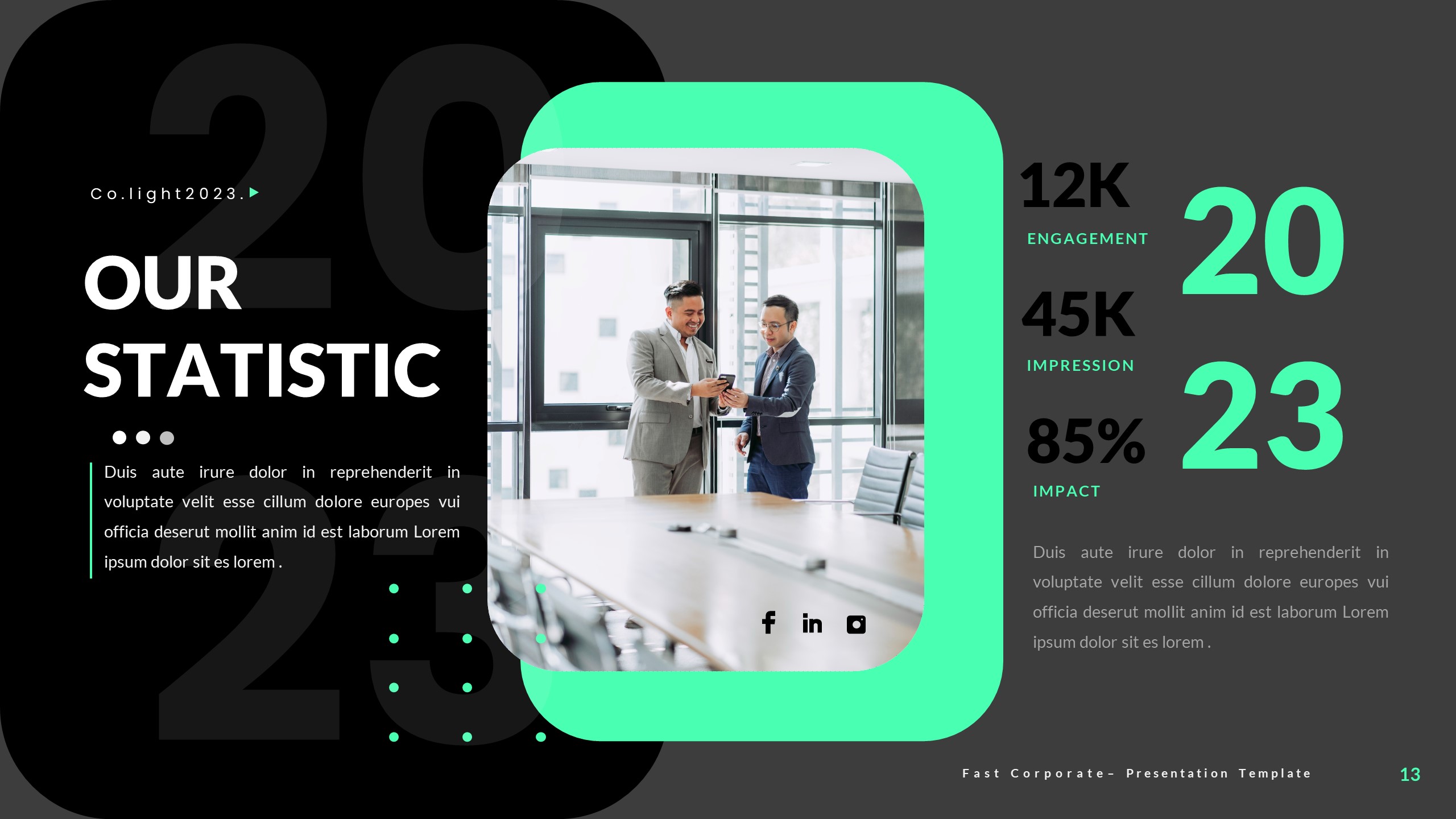 Fast Corporate - Powerpoint Template Business Plan, Presentation Templates