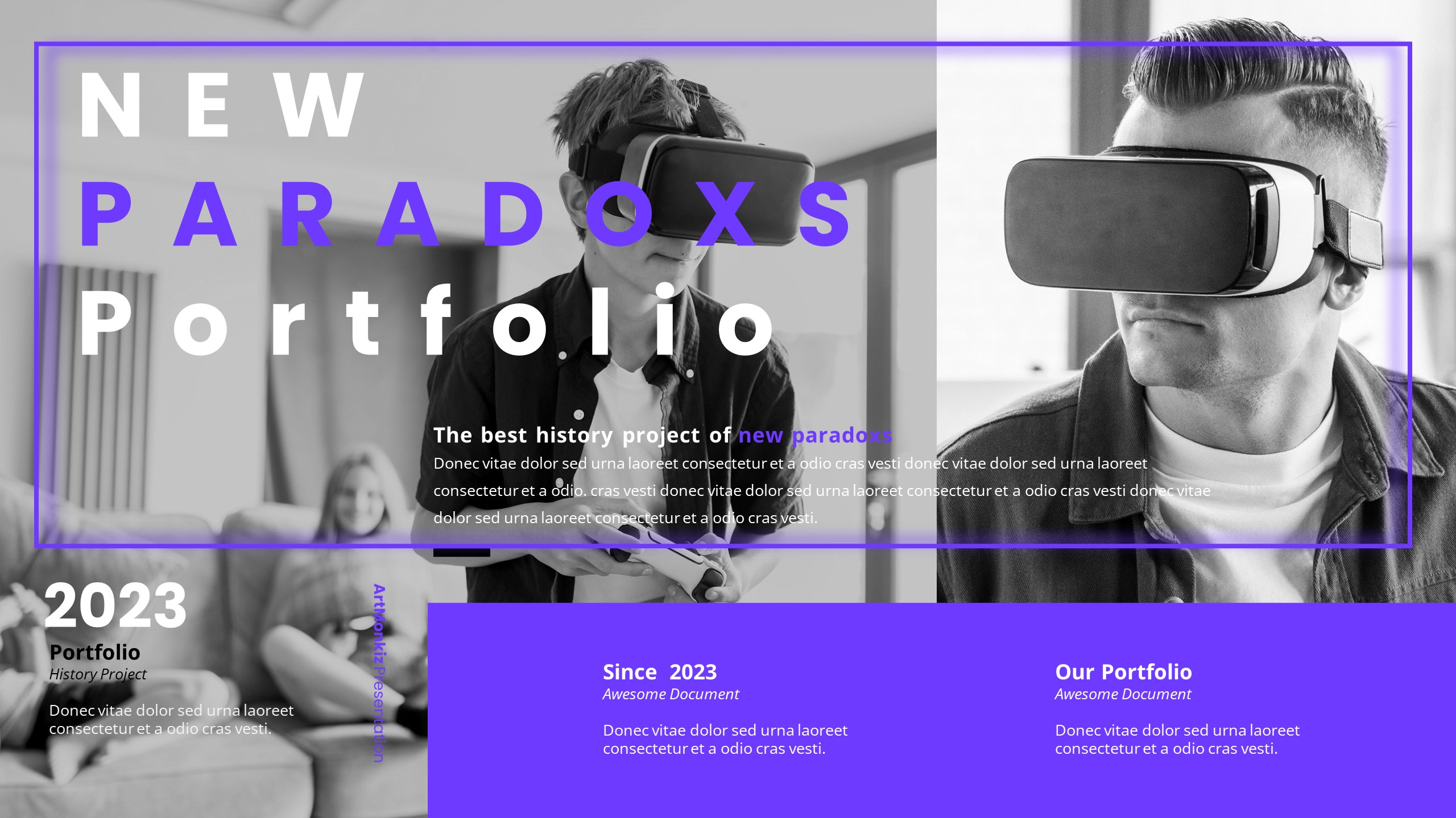 New Paradoxs - Modern Powerpoint Presentation Template, Presentation ...