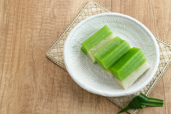 Kue Ketan Srikaya, Indonesian traditional snack Stock Photo by ...