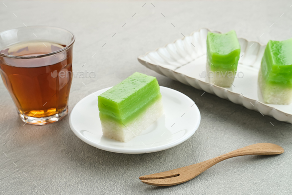 Kue Ketan Srikaya, Indonesian traditional snack Stock Photo by ...