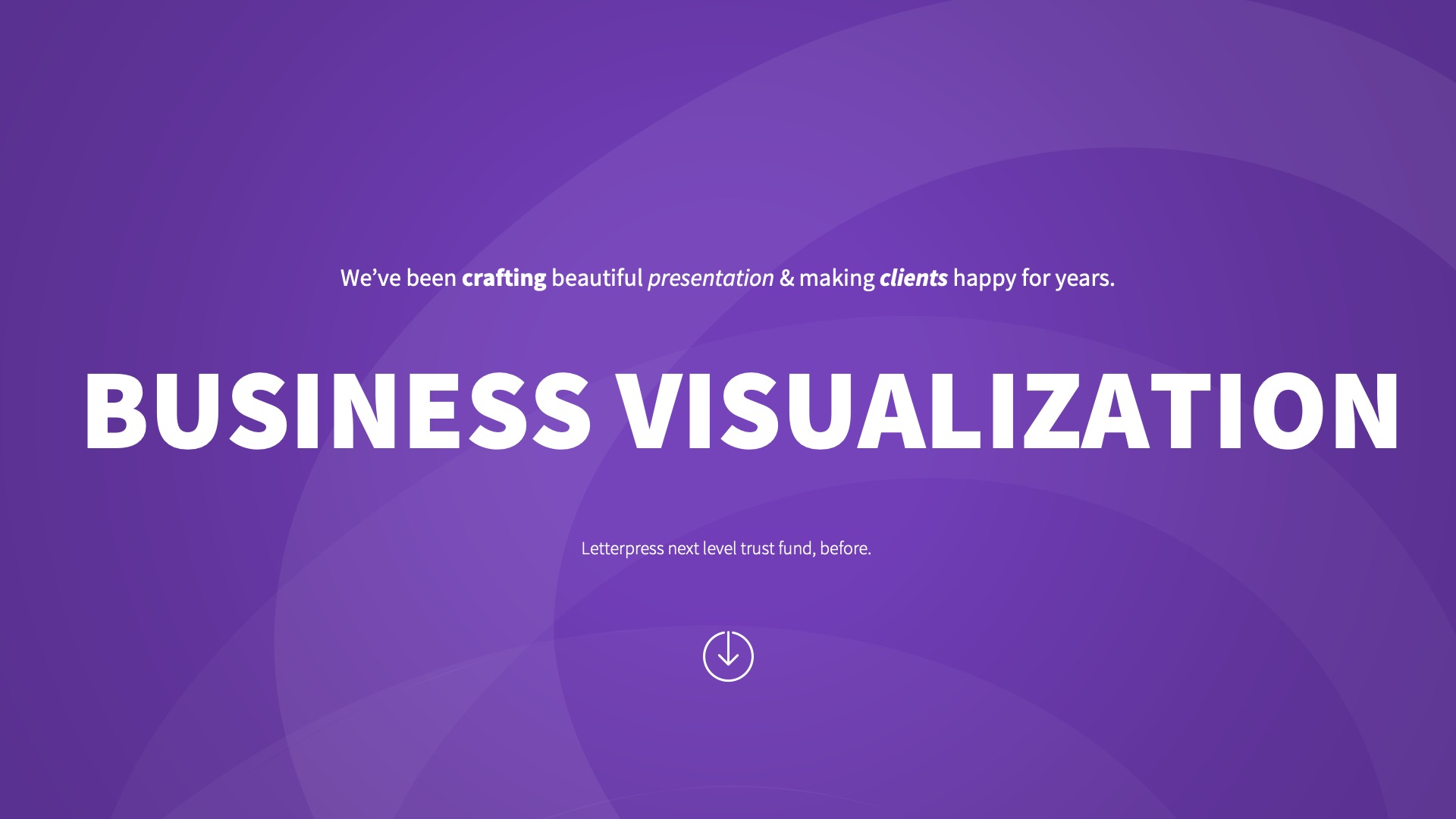Business Visualization - PowerPoint Infographics Slides, Presentation ...