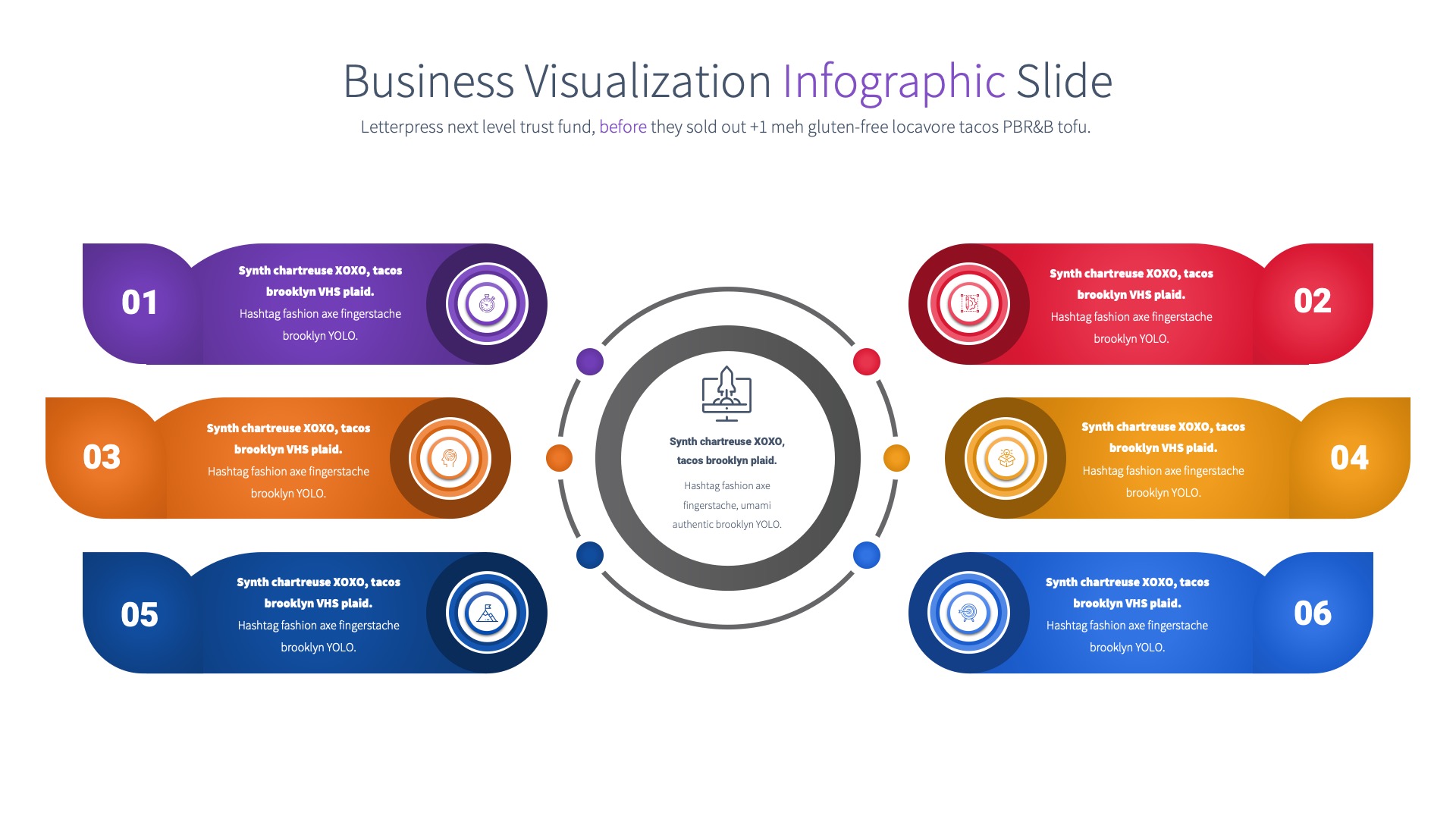 Business Visualization - PowerPoint Infographics Slides, Presentation ...