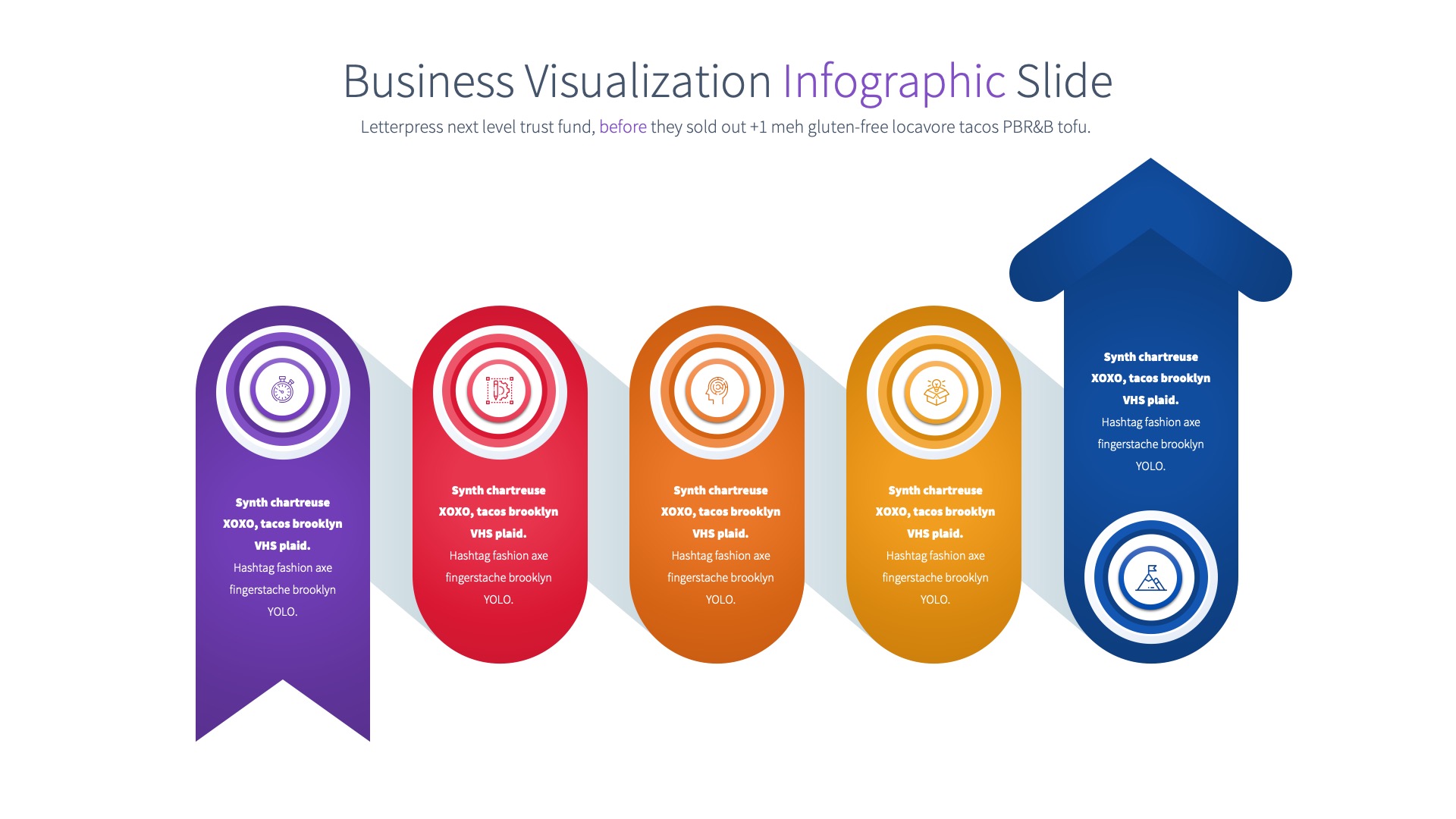 Business Visualization - PowerPoint Infographics Slides, Presentation ...