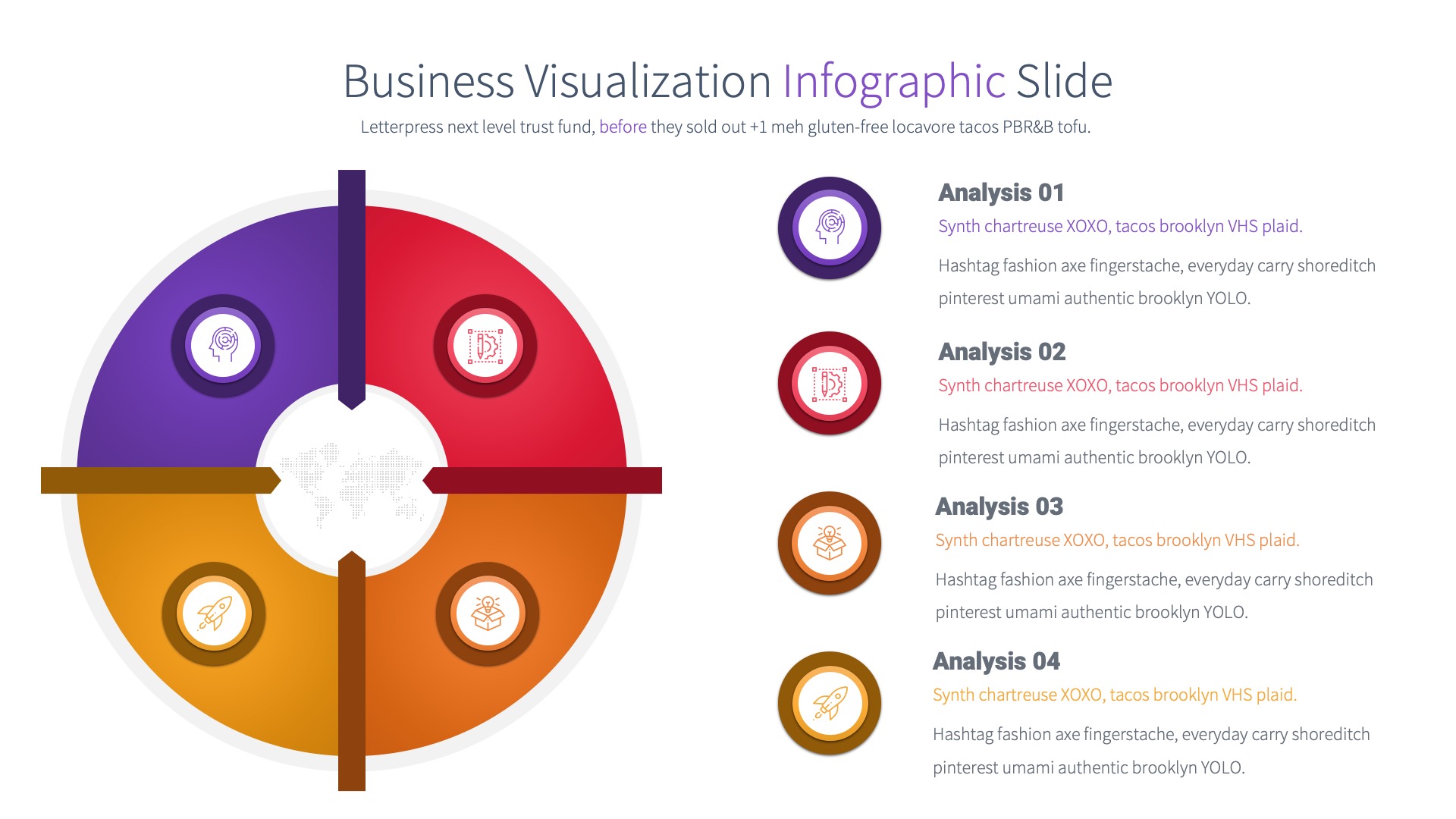 Business Visualization - PowerPoint Infographics Slides, Presentation ...