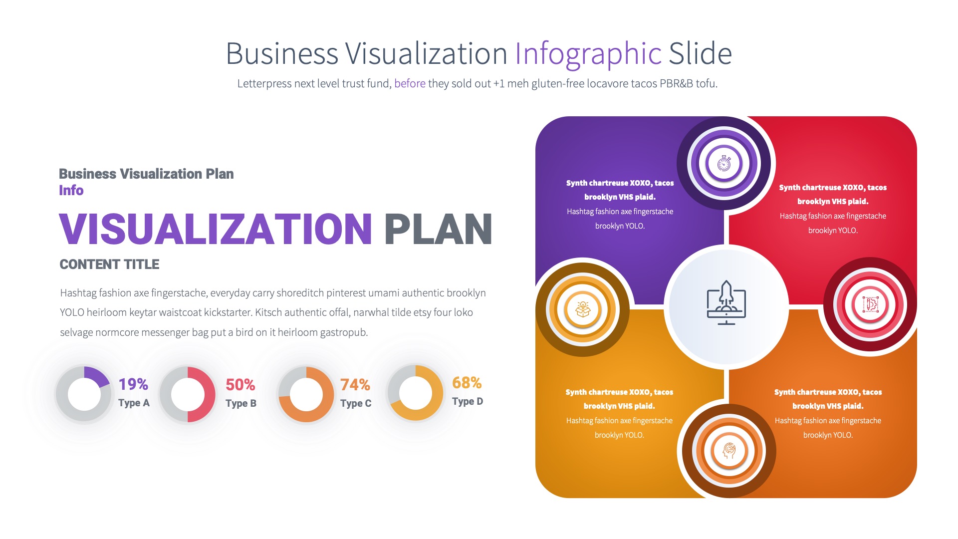 Business Visualization - PowerPoint Infographics Slides, Presentation ...
