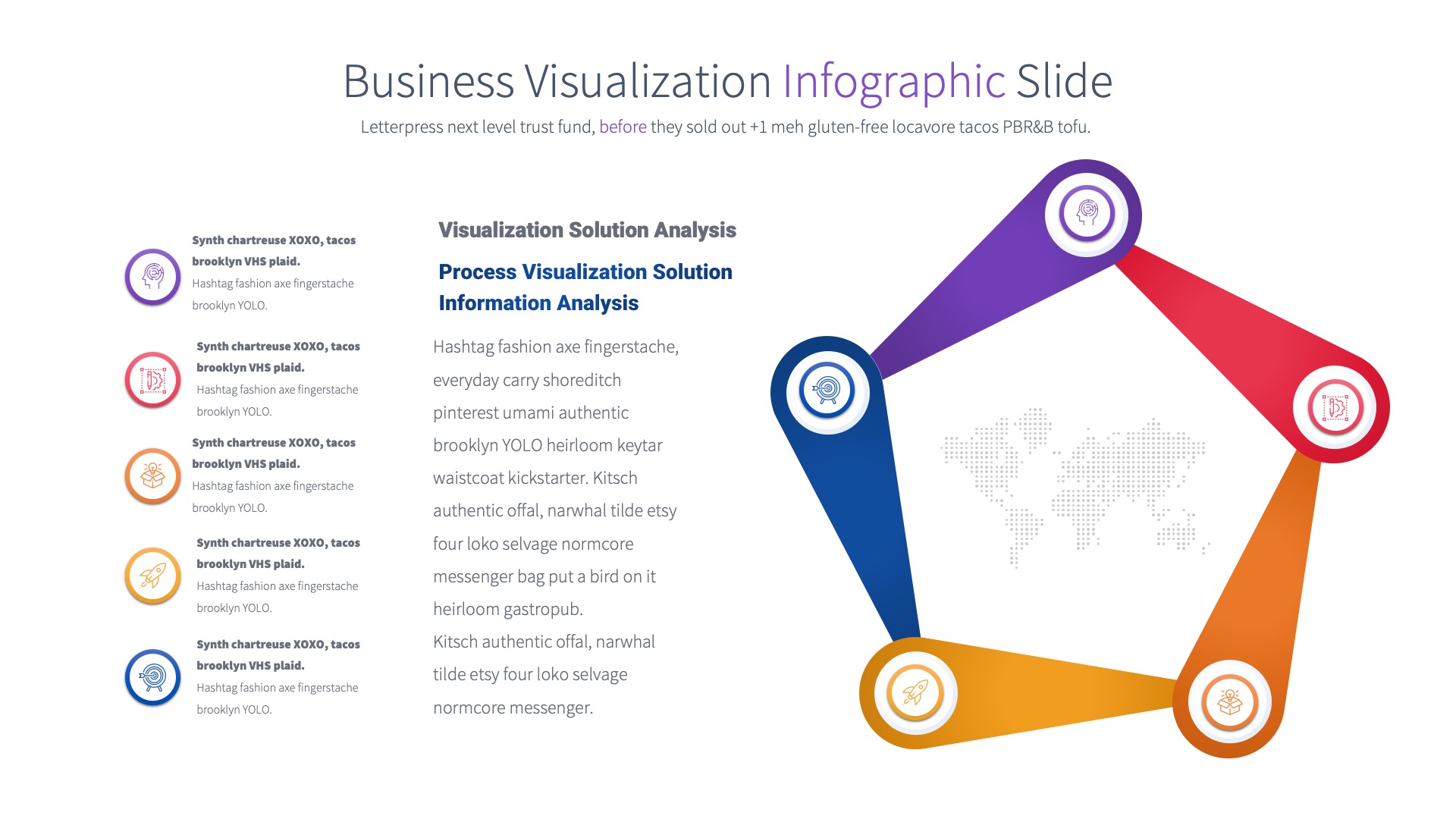 Business Visualization - PowerPoint Infographics Slides, Presentation ...