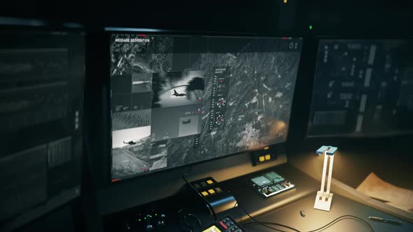 Military tracking radar locates multiple helicopters on the terrorist ...