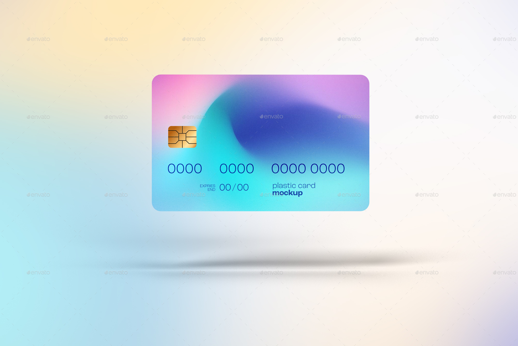 Plastic Card Mockup, Graphics | GraphicRiver
