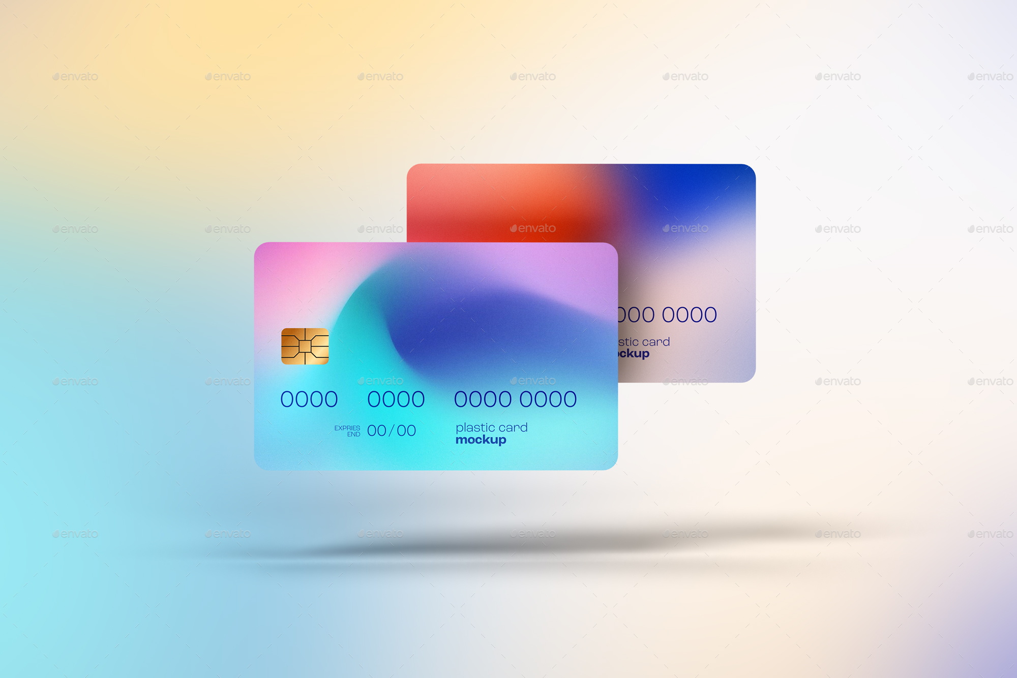 Plastic Card Mockup, Graphics | GraphicRiver