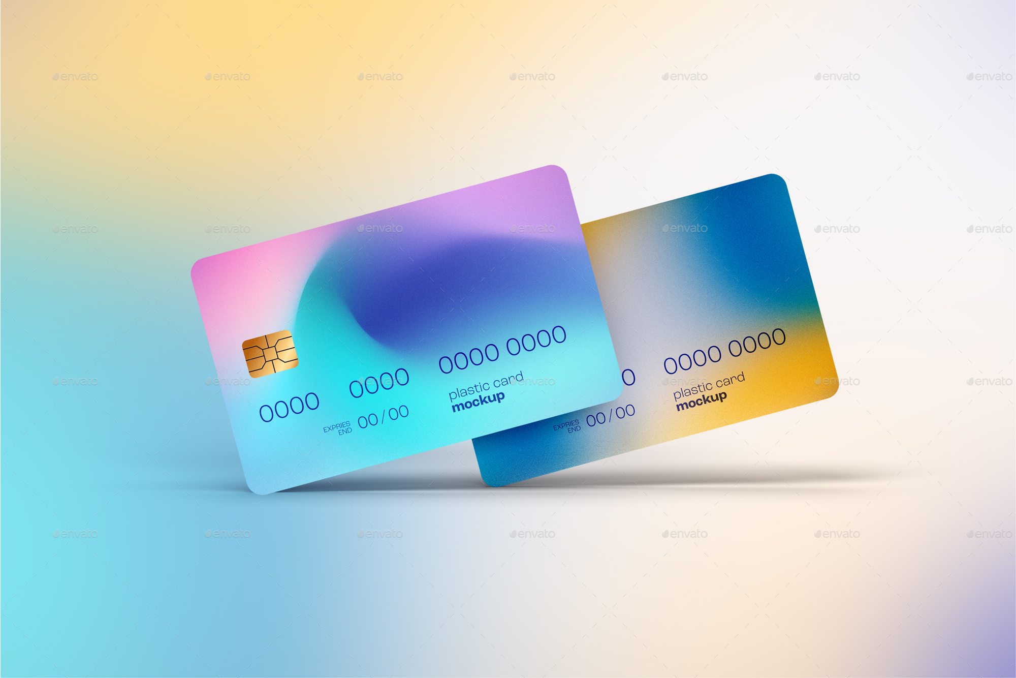 Plastic Card Mockup, Graphics | GraphicRiver