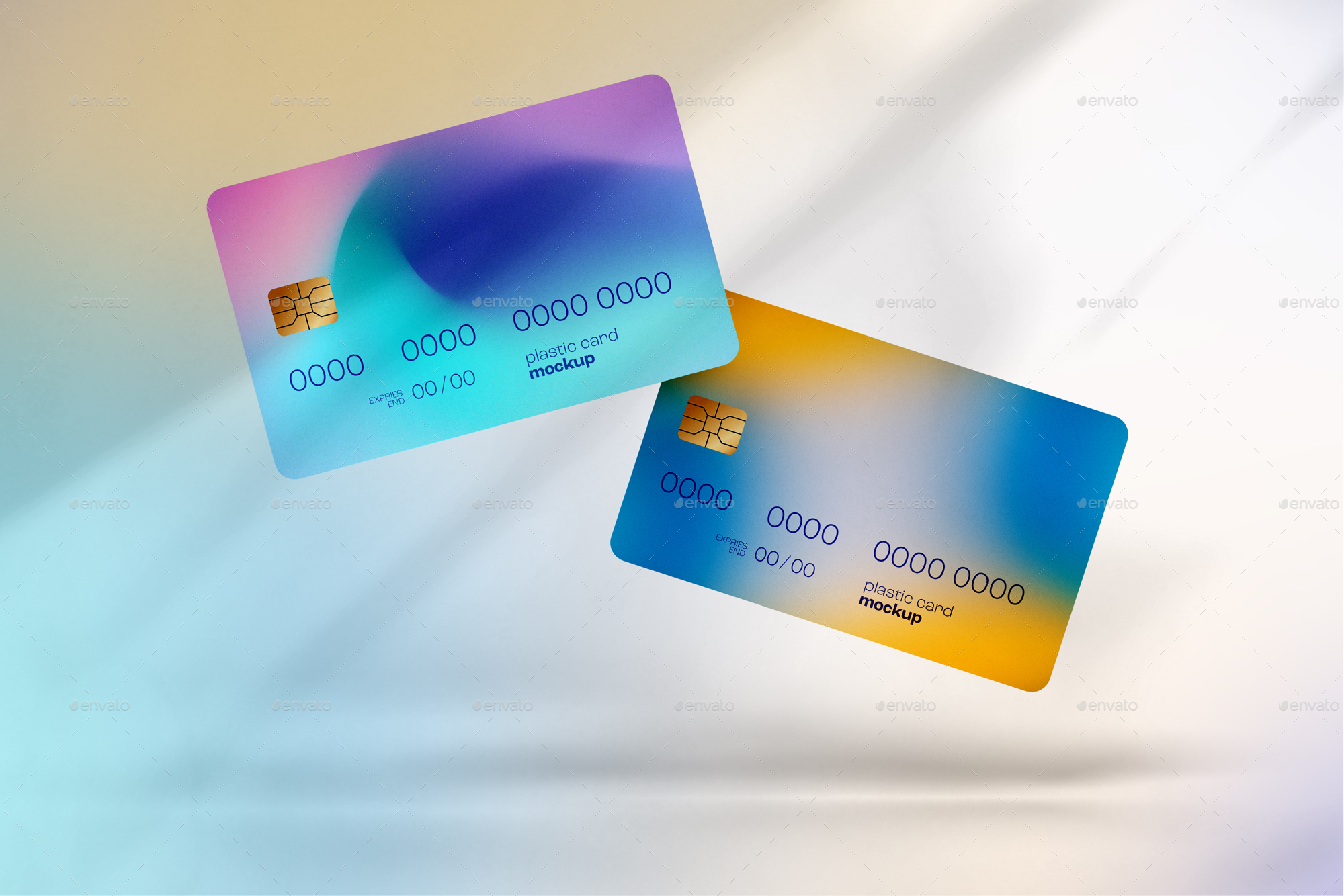 Plastic Card Mockup, Graphics | GraphicRiver