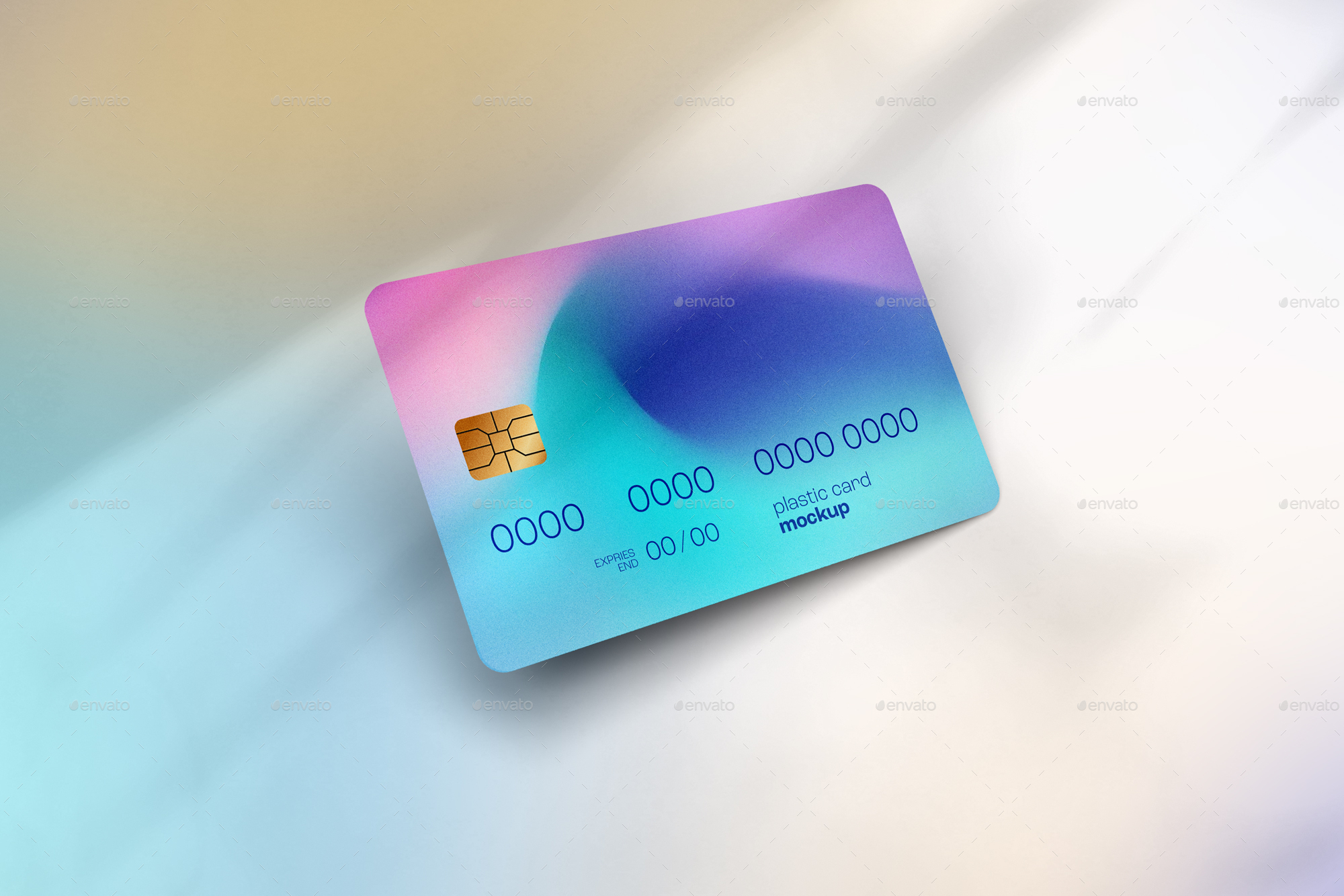 Plastic Card Mockup, Graphics | GraphicRiver