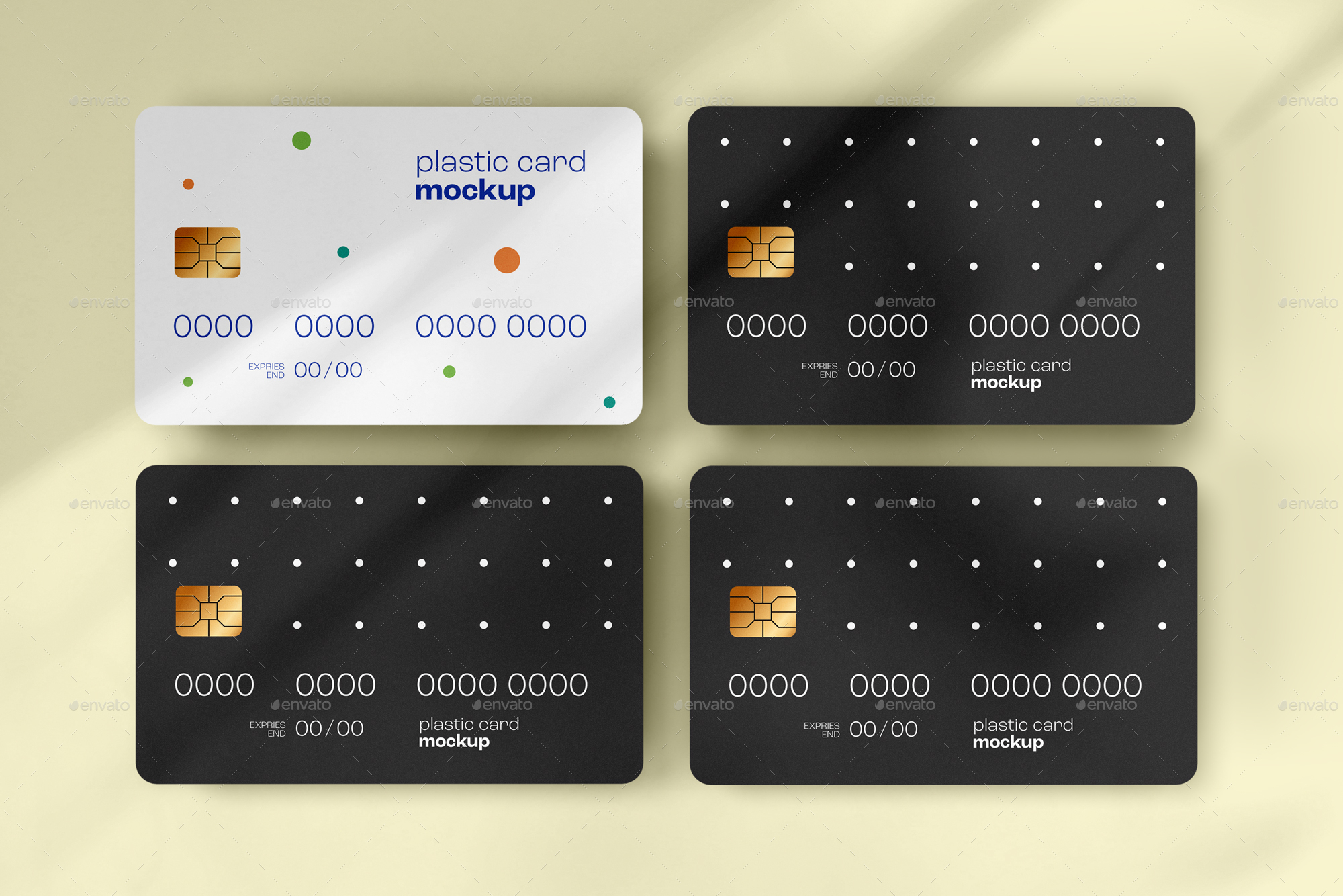 Plastic Card Mockup, Graphics | GraphicRiver