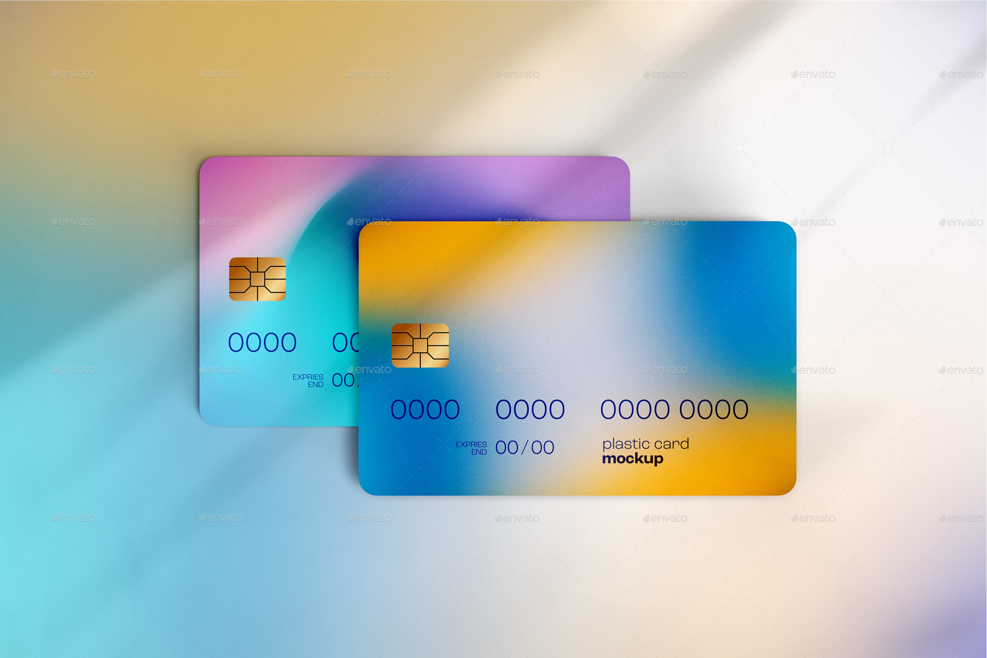 Plastic Card Mockup, Graphics | GraphicRiver