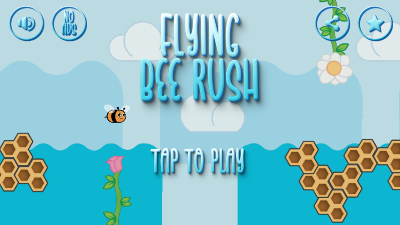 Flying Bee Rush Game Template by hobiron | CodeCanyon
