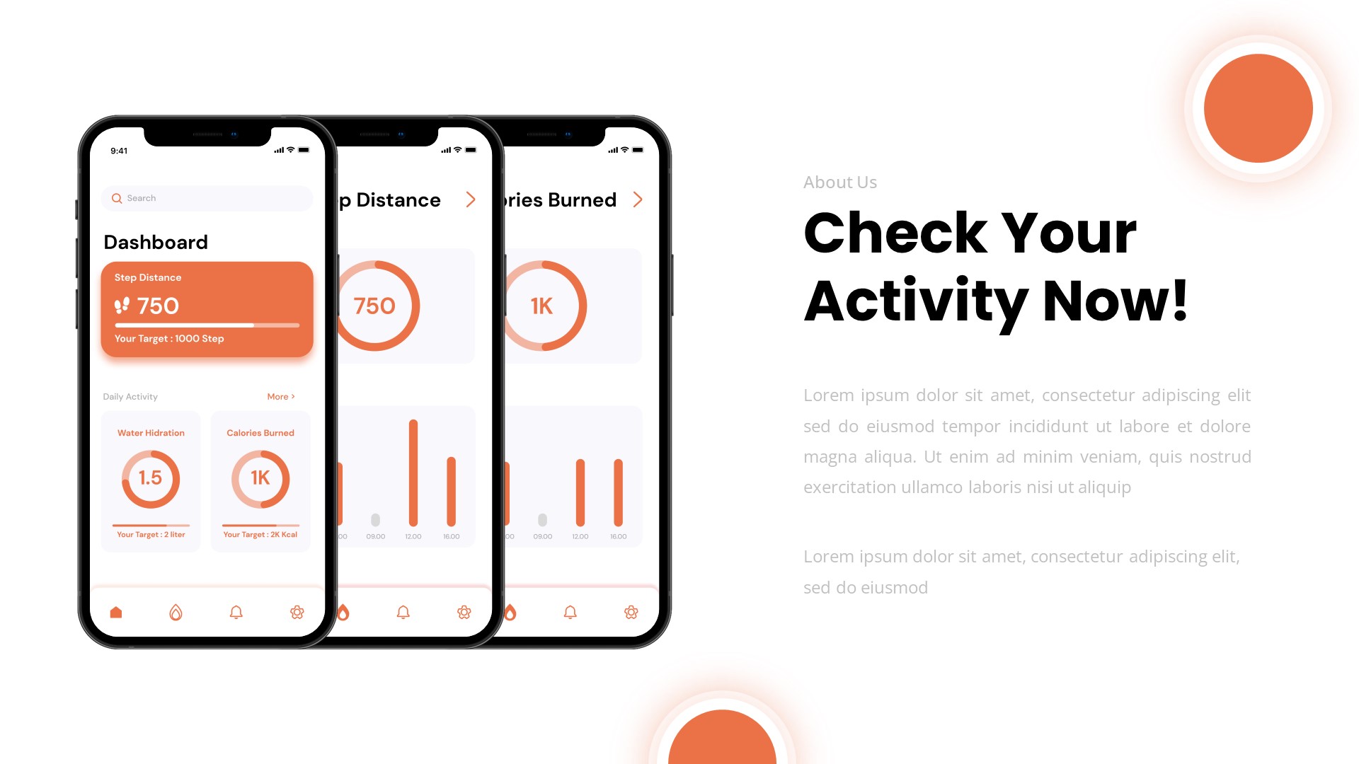 Lively - Fitness App & SAAS PowerPoint Template, Presentation Templates