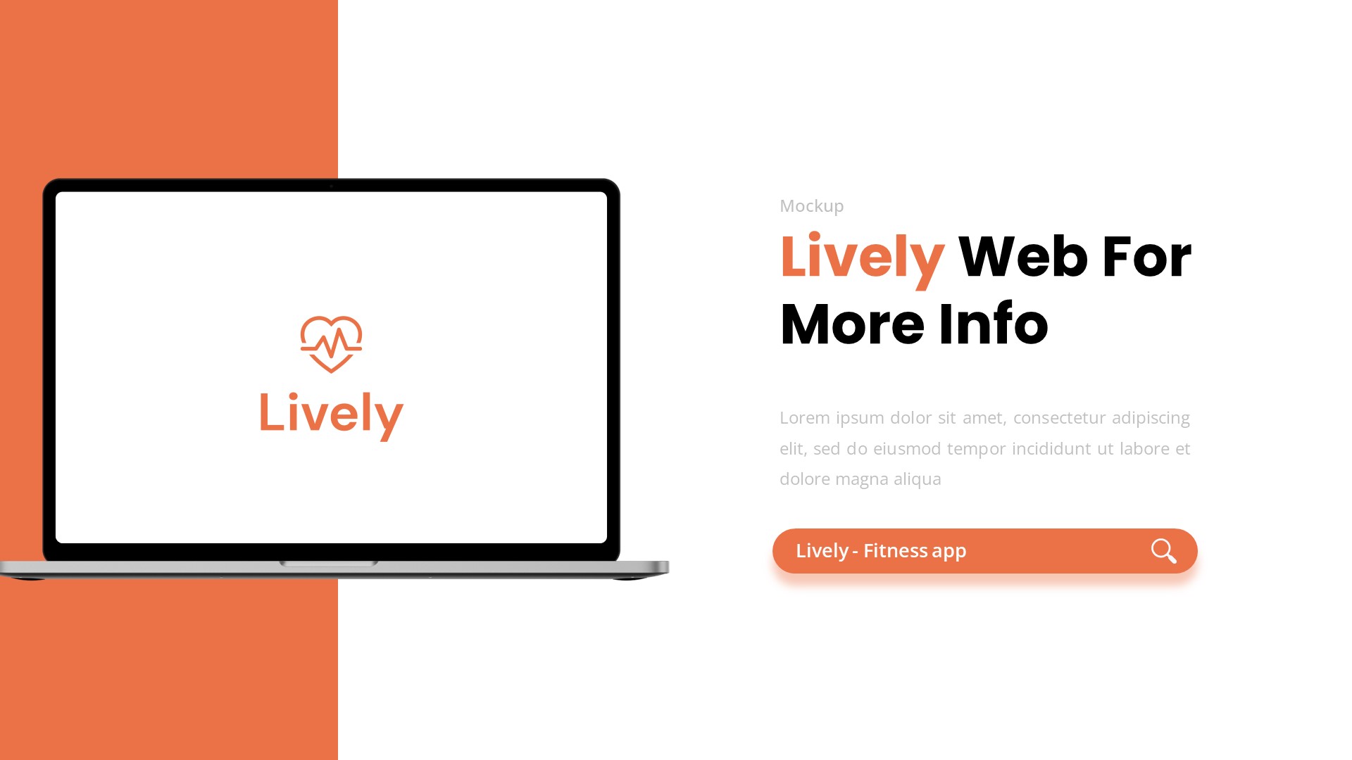 Lively - Fitness App & SAAS PowerPoint Template, Presentation Templates