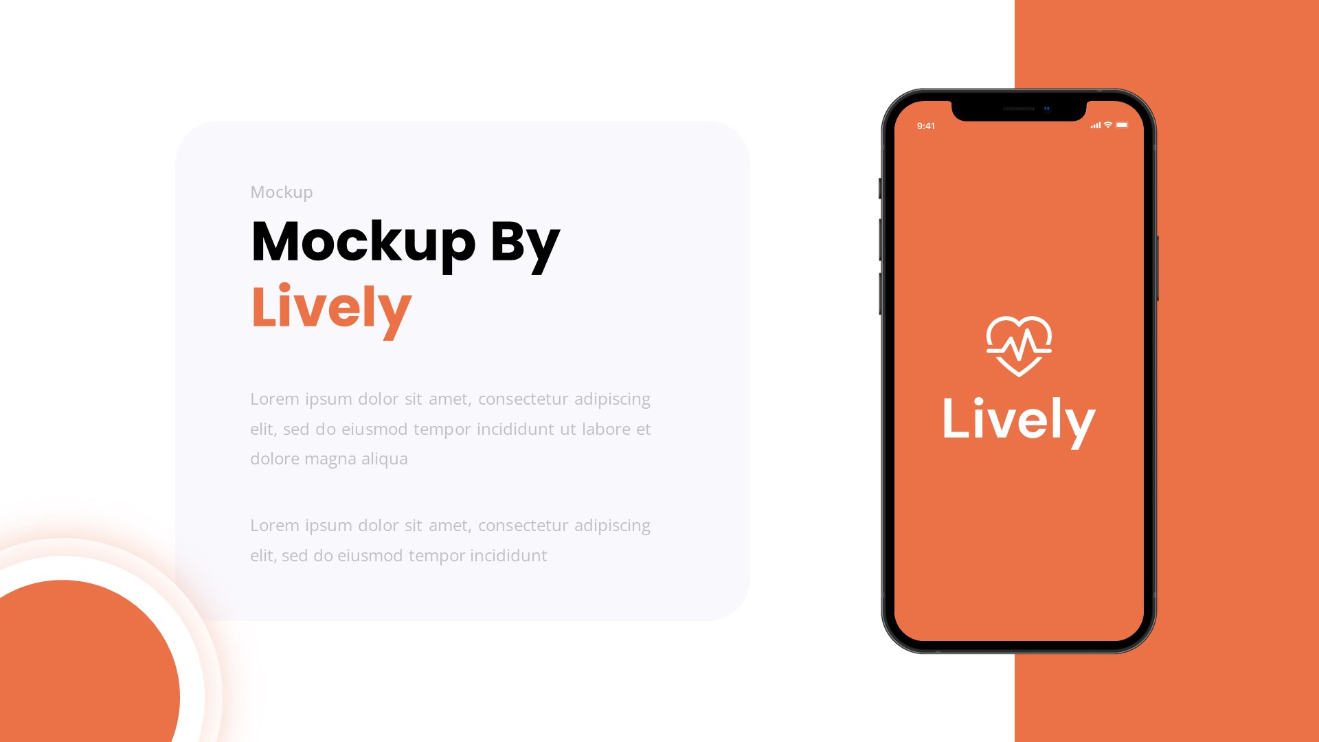 Lively - Fitness App & SAAS PowerPoint Template, Presentation Templates