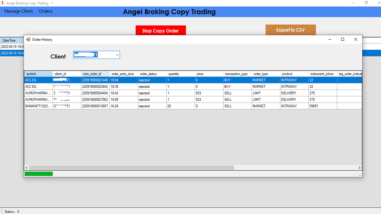 Angel Copy Trading Software by bhansalisoft | CodeCanyon
