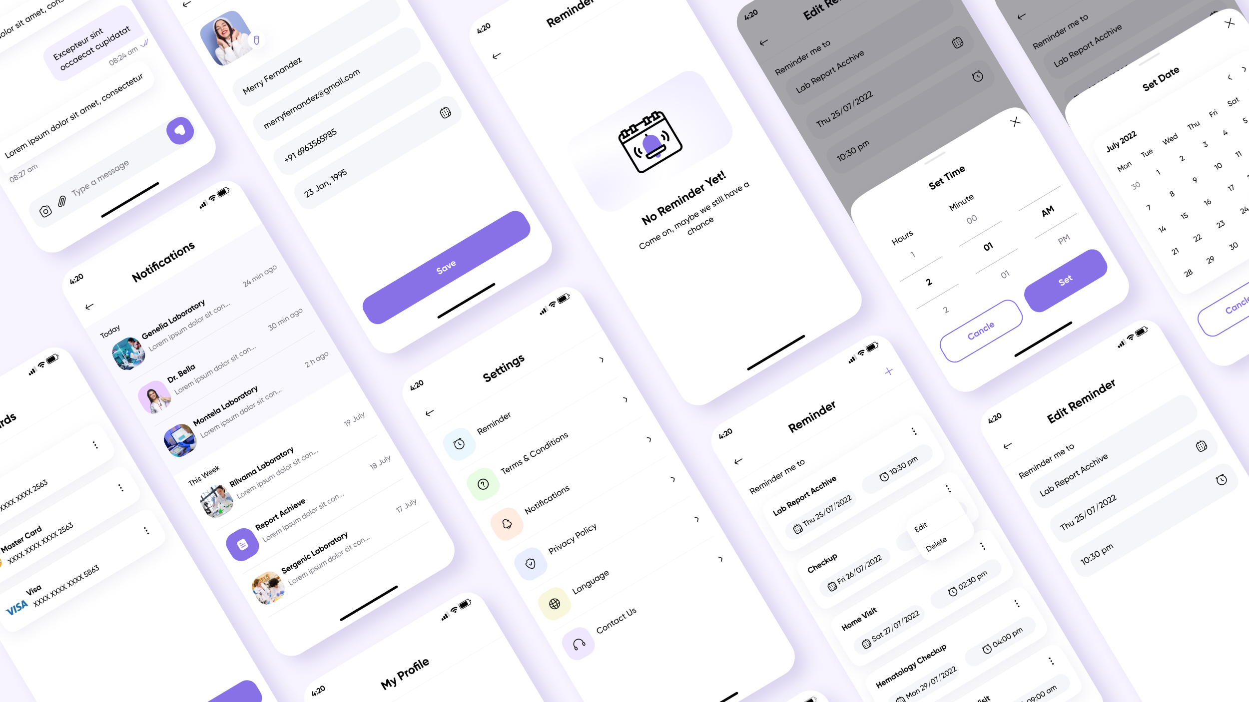 Pathology : Book Lab Testing Online flutter 3.X app (Android, iOS) UI ...