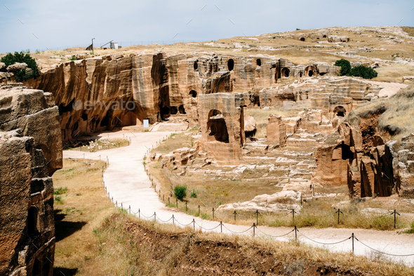Dara ancient city. Mesopotamia Ruins. Mardin ,Turkey Stock Photo by ...