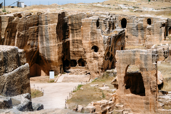 Dara ancient city. Mesopotamia Ruins. Mardin ,Turkey Stock Photo by ...