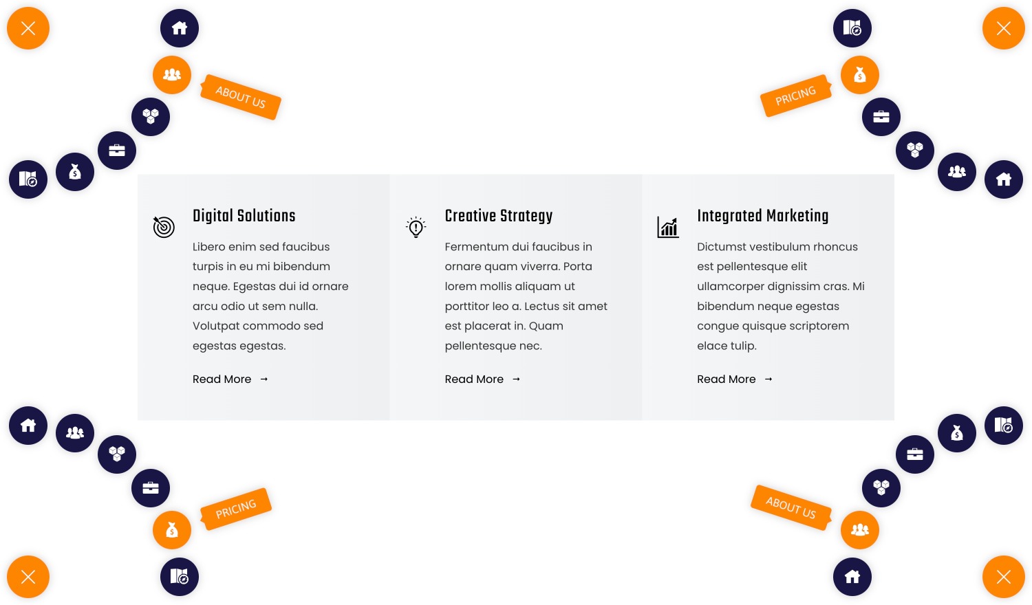 Super Floating And Fly Menu Sticky Side One Page Navigator Off Canvas Menu Plugin For
