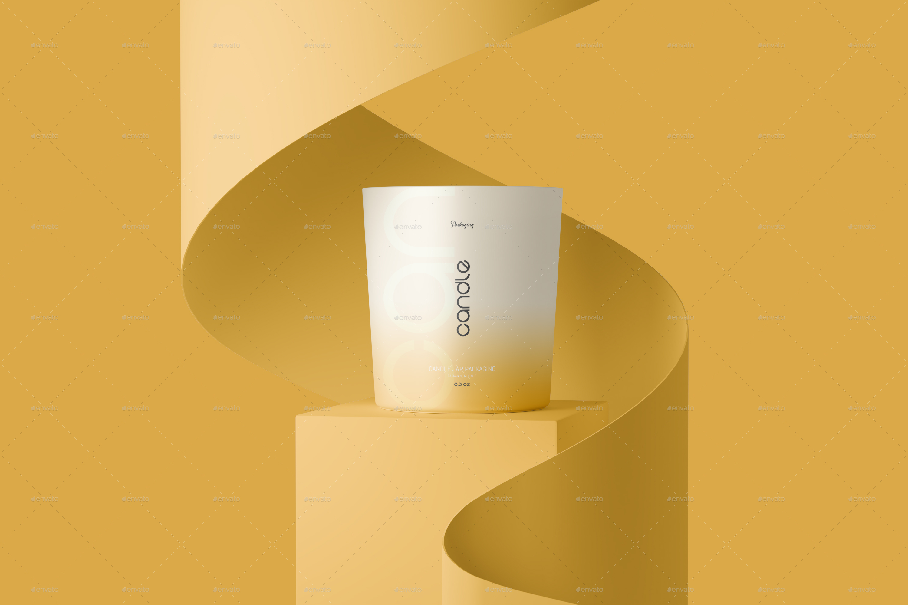 Candle Glass Packaging Mockup, Graphics | GraphicRiver