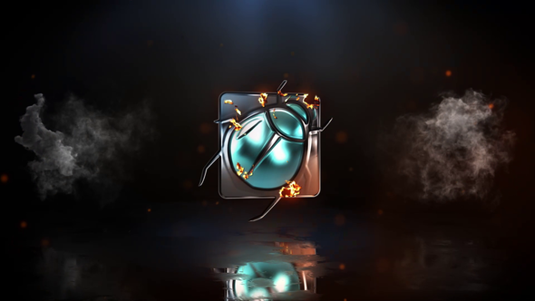 Fire Vortex Trail logo Reveal, After Effects Project Files | VideoHive