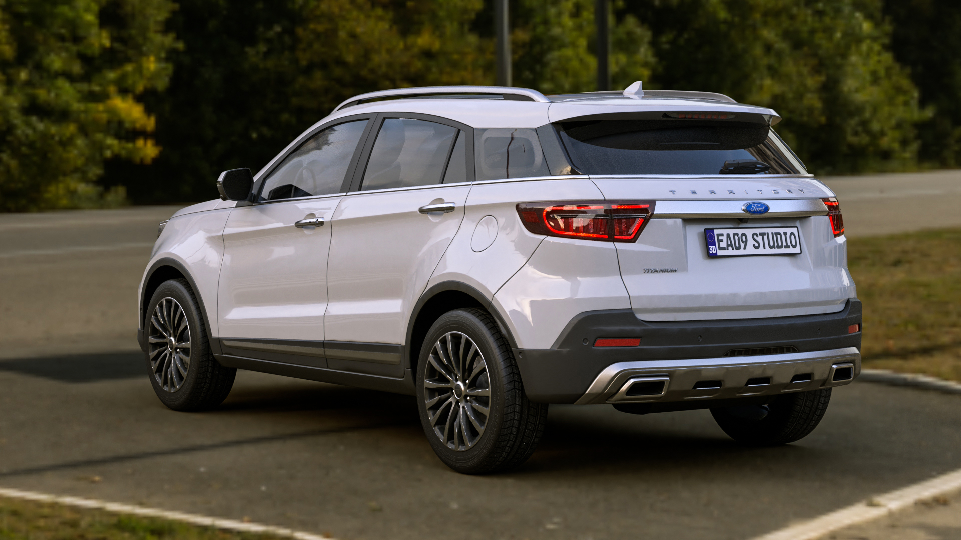 Ford Territory 2022 by EA09studio | 3DOcean