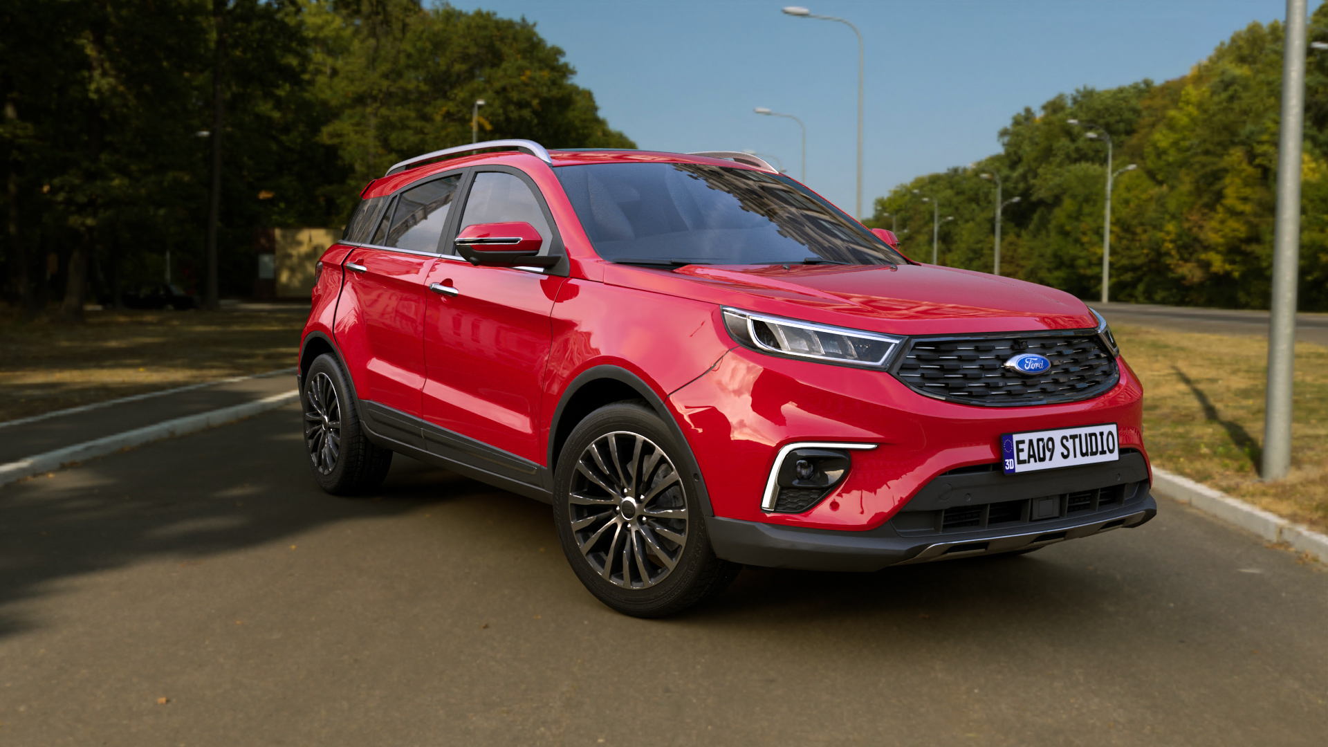 Ford Territory 2022 by EA09studio | 3DOcean