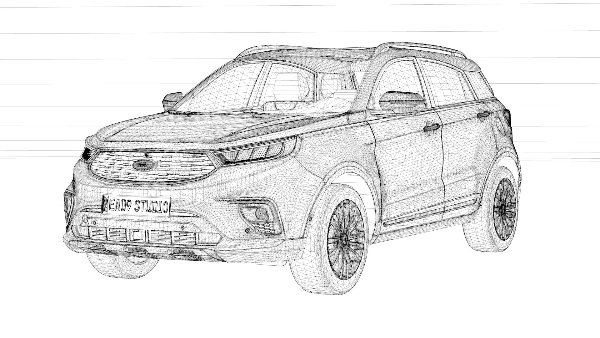 Ford Territory 2022 by EA09studio | 3DOcean