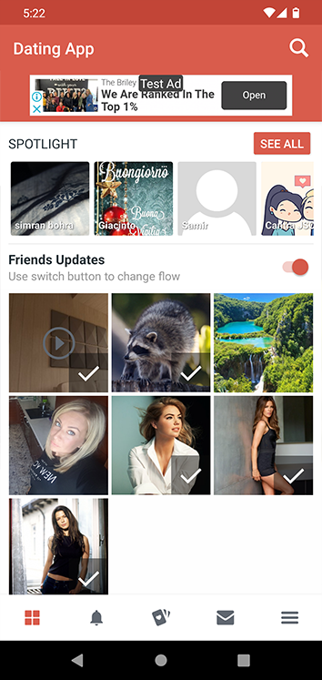 Dating App - web version, iOS and Android apps by qascript | CodeCanyon