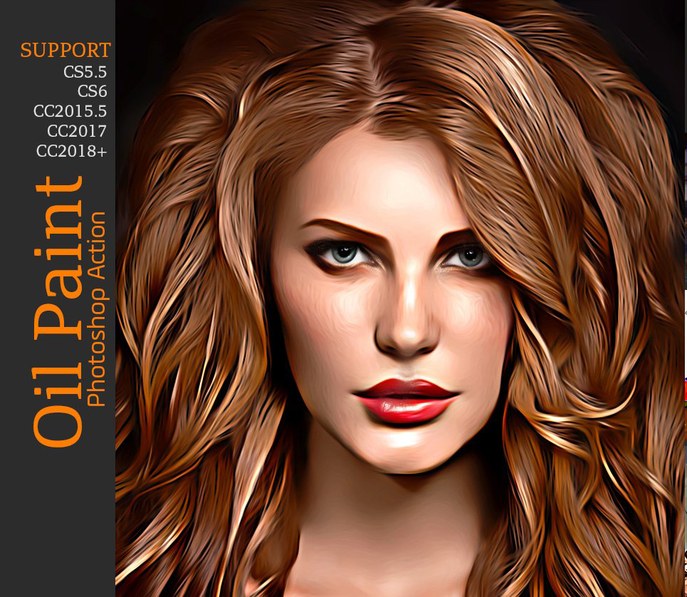 Oil Paint Photoshop Action, Add-ons | GraphicRiver