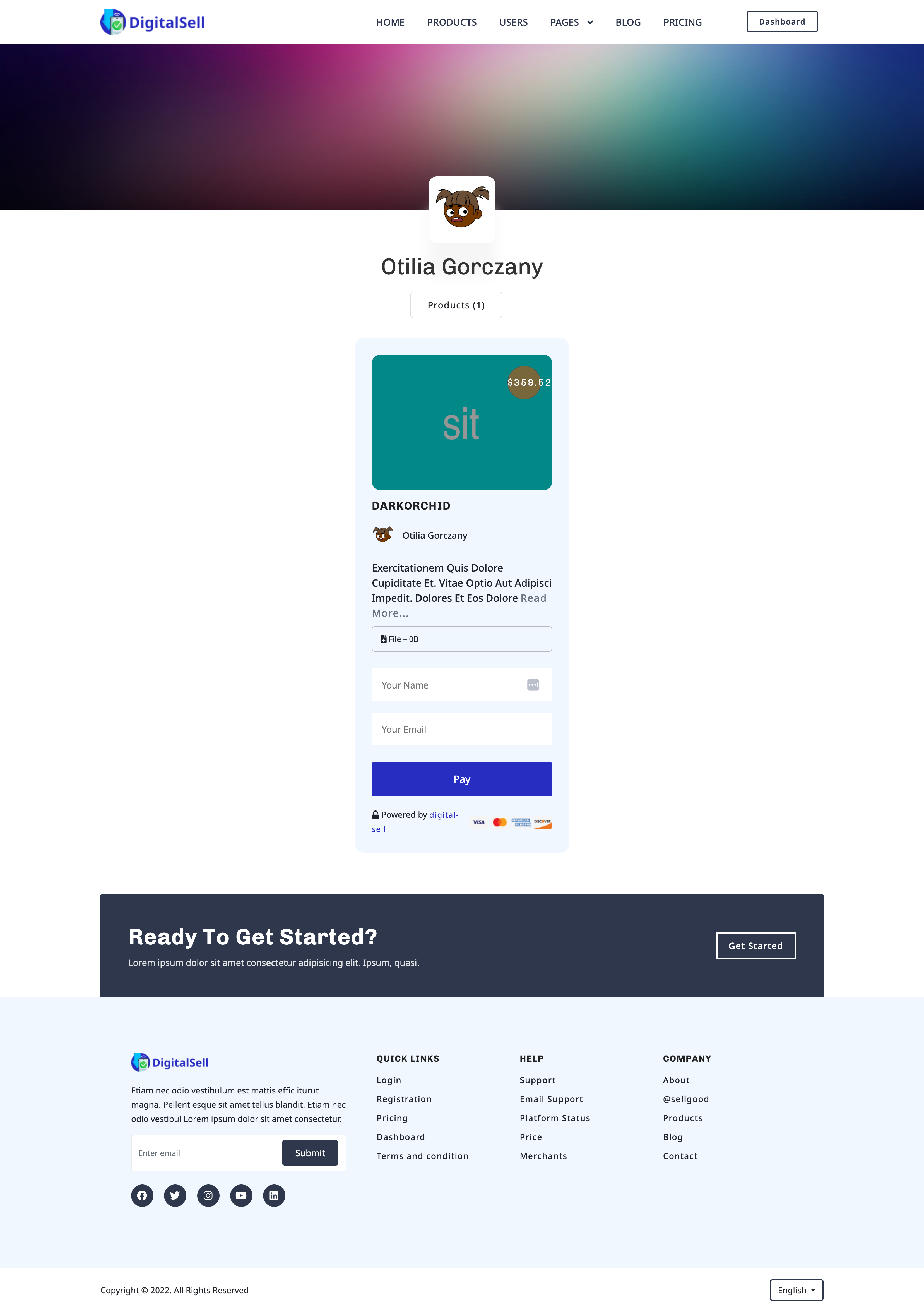 DigitalSell- Digital Product And Subscription Selling Platform (SAAS ...