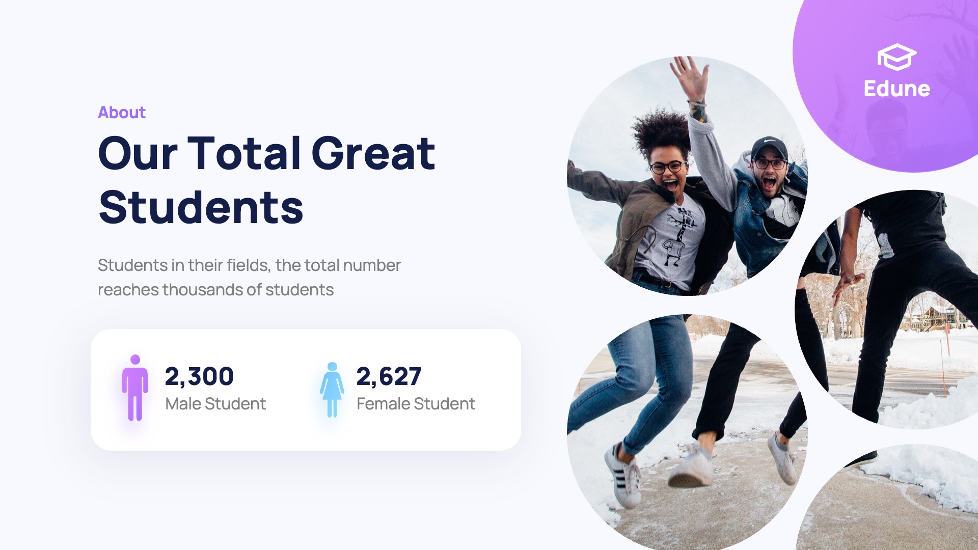 Edune - School & Education Powerpoint Template, Presentation Templates