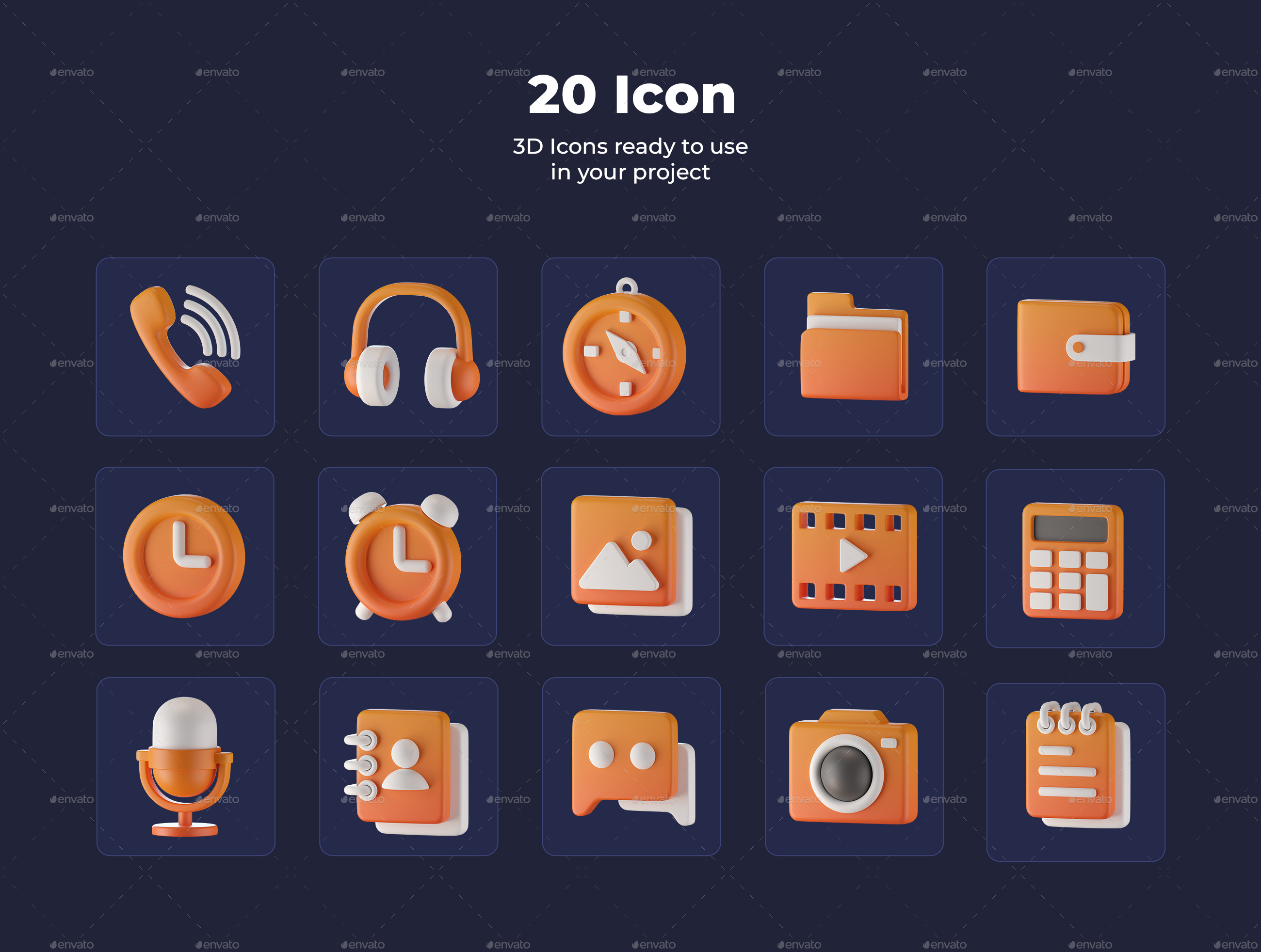 User Interface 3D Icon, Icons | GraphicRiver