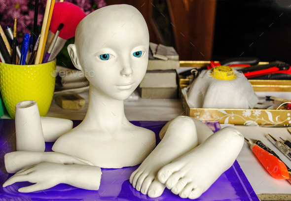 The process of making dolls. Stock Photo by vipklouny | PhotoDune