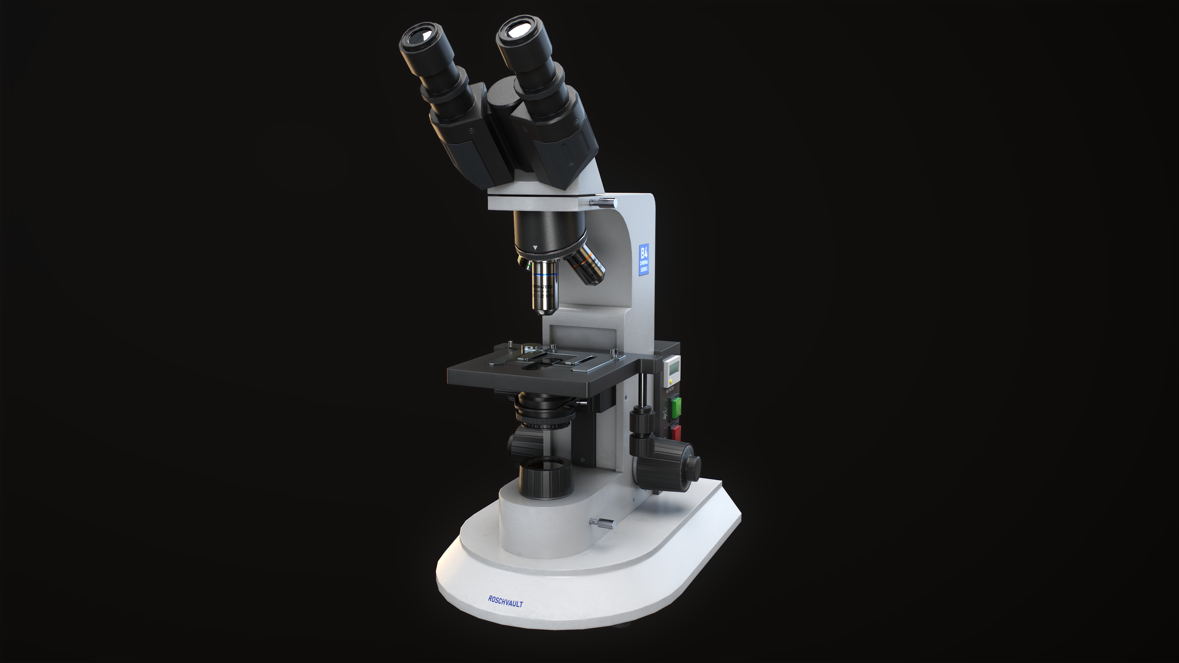 RoschVault Microscope PBR GameReady by JMVilches | 3DOcean