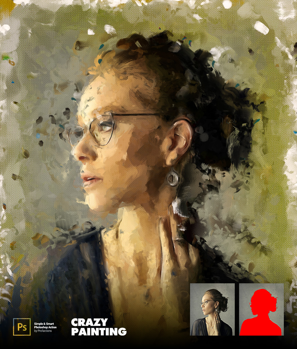 Crazy Painting - UXP Photoshop Plugin by profactions | GraphicRiver