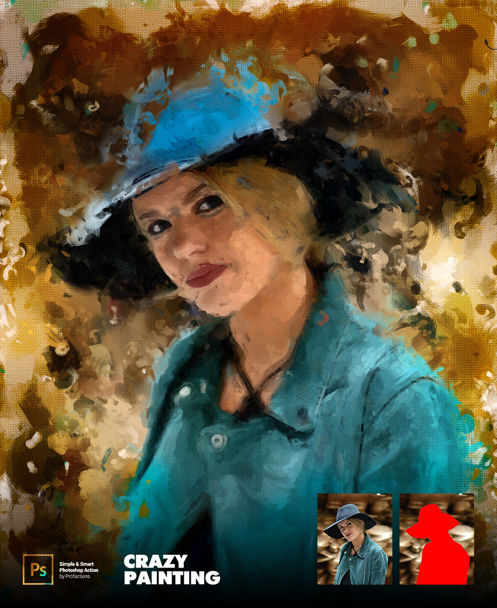 Crazy Painting - UXP Photoshop Plugin by profactions | GraphicRiver