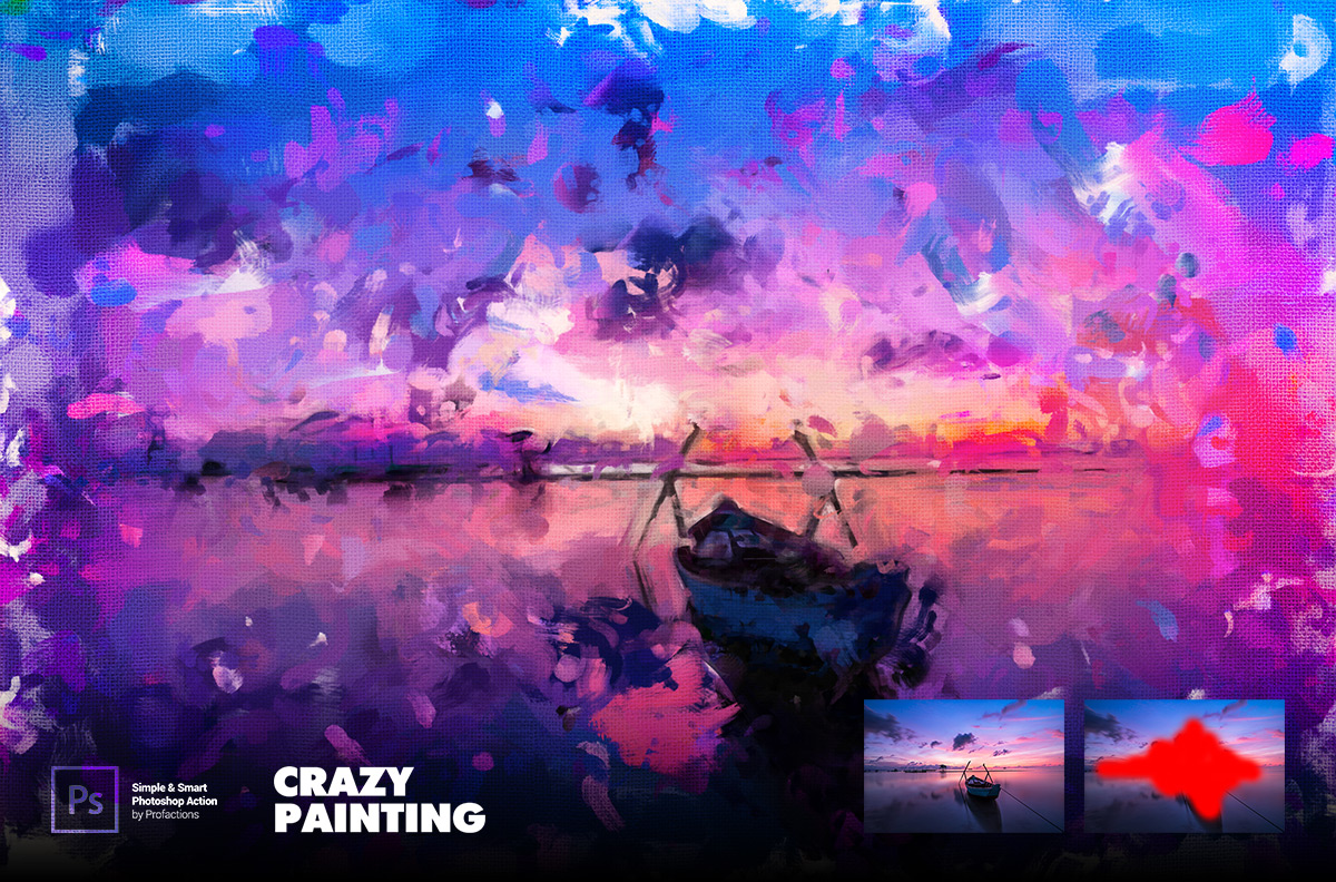Crazy Painting Photoshop Plugin by profactions | GraphicRiver