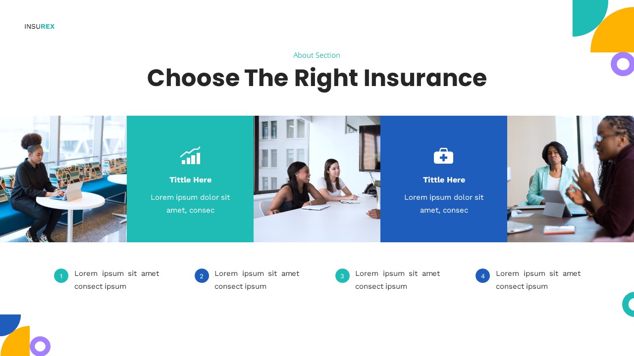 Insurex - Insurance Powerpoint Template, Presentation Templates ...