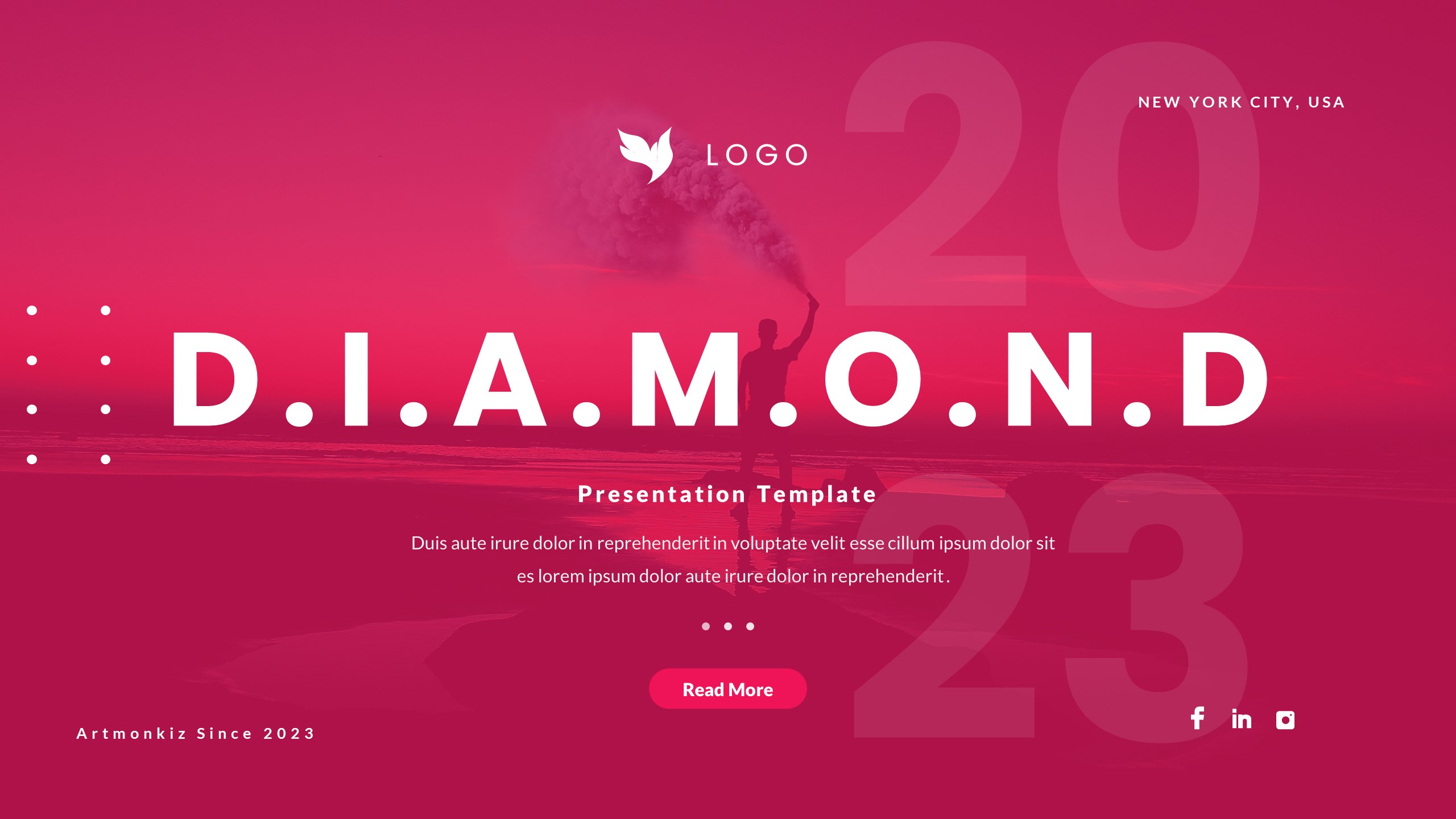 Diamond Slides - Modern Powerpoint Presentation Template, Presentation ...