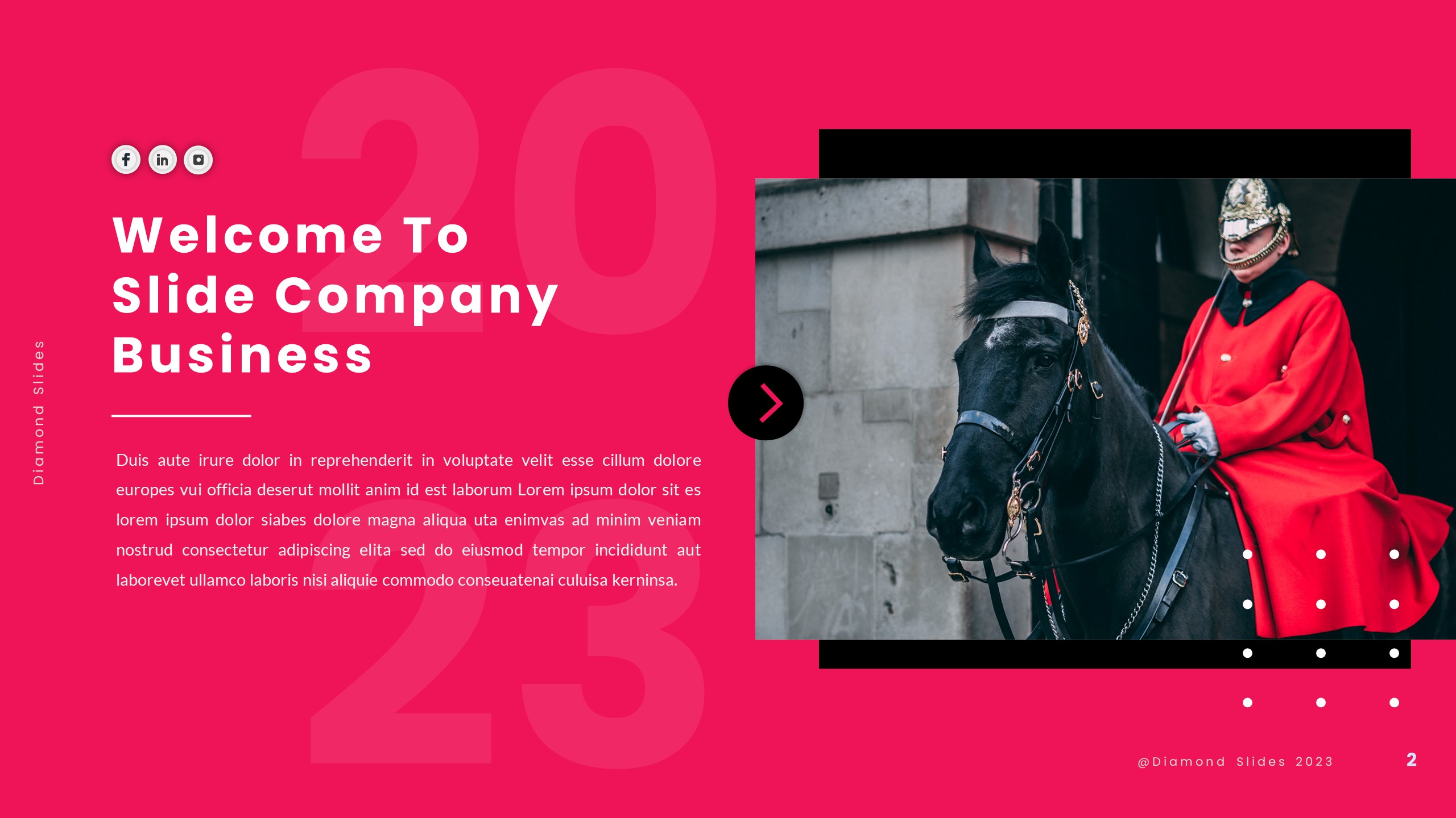 Diamond Slides - Modern Powerpoint Presentation Template, Presentation ...